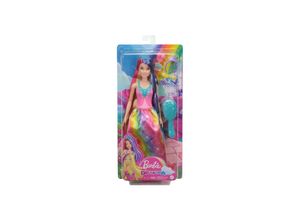 0887961913804 - Barbie Dreamtopia Regenbogenzauber Prinzessin Puppe Anziehpuppe mehrfarbig