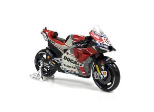 0090159315933 - 31593 - Modellmotorrad - Ducati Desmosedici GP 18 Andrea Dovizioso (weiß-rot Maßstab 118)