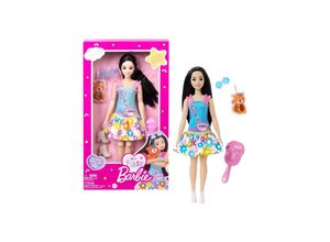 0194735114511 - Barbie - My First Barbie Core Doll with Fox (schwarze Haare)