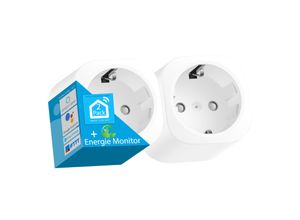 4260677793032 - Echos Smart WLAN Steckdose 2er Pack 16A m Energie Monitor