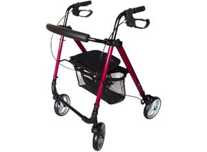 5901571462097 - Aluminium Rollator rot AT51112 R