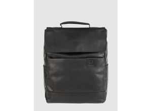 4053533807598 - strellson Laptop-Rucksack Hydepark Leder Laptopfach uni 189 L für Herren schwarz