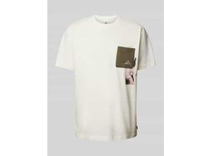 4067891101151 - T-Shirt mit Label-Print Modell LENS