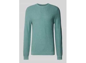 4068444744207 - Regular Fit Strickpullover aus reiner Baumwolle