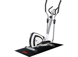 4260077540960 - Motive Fitness by UNO Crosstrainer CT 400 inkl Schutzmatte weiß schwarz