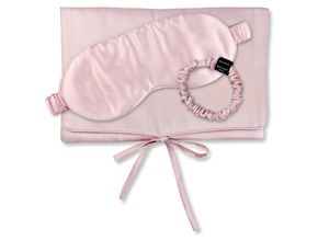 4260695633136 - Zubehörsets - Travel Set Beauty S Set Silk Bag With Eye Mask And - in - Zubehörsets für Unisex