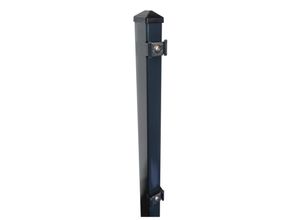 4252003911418 - Fa-Bausysteme Zaunpfosten Anthrazit Klemmplättchen Höhe 830 mm