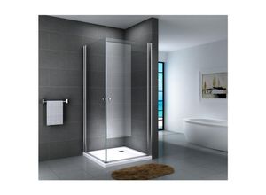 0047728583712 - Fa-Bausysteme Glasdusche Aller Gestreift 90 x 90 cm ohne Wanne