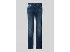 8721107158280 - Slim Tapered Fit Jeans im 5-Pocket-Design