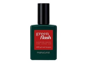 3662263500061 - Manucurist - Nagellack Green Flash – Semi-permanenter Nagellack - green Flash - Red Cherry 15ml