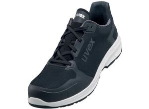 4031101732053 - Sicherheitshalbschuh Sport 1 6594 S1P esd src dguv 10 Gr 41 schwarz weiß - schwarz weiß - Uvex