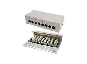 4260113570180 - LogiLink Patchpanel 8-Port RJ45 Cat6 geschirmt NP0016A