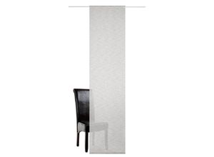4006470450976 - Schiebegardine NEUTEX FOR YOU Biella Gr 1 grau B60cm H245cm Jacquard Polyester Gardinen HxB 245x60