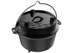 4011964082311 - Grilltopf TEPRO Dutch Oven S schwarz B30cm H23cm L25cm Töpfe 4 Liter