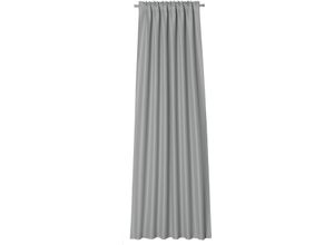 4006470524844 - Vorhang NEUTEX FOR YOU LINESSA-NXFR145 Gardinen Gr 260 cm Multifunktionsband 137 cm grau Übergardinen blickdicht Polyester unifarben Strukturmuster clean nach Maß