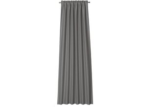 4006470501548 - Vorhang NEUTEX FOR YOU LINESSA-NXFR145 Gardinen Gr 225 cm Multifunktionsband 137 cm grau (anthrazit) Übergardinen blickdicht Polyester unifarben Strukturmuster clean nach Maß