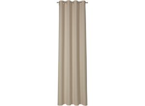 4006470514364 - Vorhang NEUTEX FOR YOU LINESSA-NXFR145 beige (sand) B137cm H200cm Jacquard Polyester Gardinen blickdicht Polyester unifarben Strukturmuster clean nach Maß