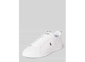 3616850548189 - Sneaker aus Leder mit Label-Print