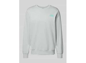 0197803956198 - Sweatshirt mit Label-Print