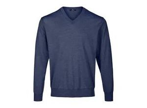 4065691247918 - V-Pullover blau 50