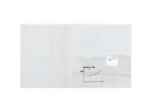 4004360820854 - Glas-Whiteboard Artverum glänzend super-weiß magnethaftend 2400 x 1200 mm + 2 SuperDym-Magnete