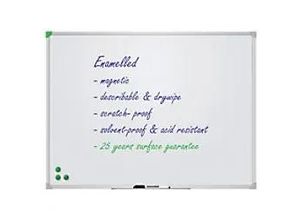 4016946224031 - Whiteboard U-Act!Line® Hoch- & Querformat emailliert magnethaftend recycelbar mit Ablageschale B 1200 x H 1800 mm