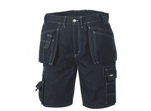 4031301030966 - teXXor® Canvas (270 g m²) Shorts BERMUDA Schwarz 65% Poly 35% Baumw 4341 Gr52