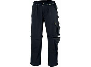 4031301028345 - Canvas 320 g m Bundhose tobago schw schw 65% Poly 35% Bw 835856 Gr56 - Texxor