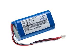 4062692559132 - Vhbw - Akku kompatibel mit Sony SRS-XB40 SRS-XB41 Lautsprecher Boxen Speaker (5200 mAh 74 v Li-Ion)