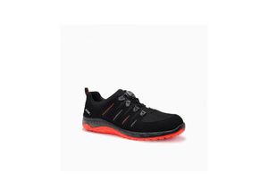 4030839353226 - Sicherheitsschuh maddox boa® black-red Low esd S3 mit Schnellverschluss Größe 42 - Elten