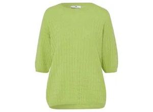 4065691384637 - Rundhals-Pullover grün 48