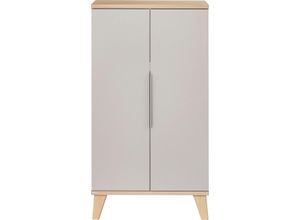 4250004681354 - Standregal PAIDI Fiene Regale Gr B H T 120 cm x 66 cm x 40 cm 6 St grau (kieselgrau scandinavian wood) Standregale