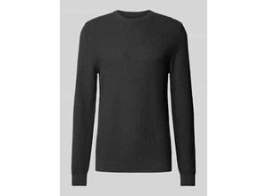 4068444742722 - Regular Fit Strickpullover aus reiner Baumwolle