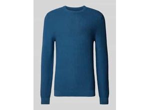 4068444737322 - Regular Fit Strickpullover aus reiner Baumwolle