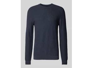 4068444737643 - Regular Fit Strickpullover aus reiner Baumwolle