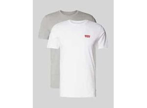 5400816572992 - T-Shirt mit Label-Print im 2er-Pack