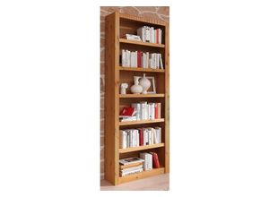 4067474768412 - Standregal HOME AFFAIRE Bergen Regale beige (natur gebeizt gewachst) Standregale Regale Breite 825 cm