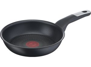 3168430308374 - Bratpfanne TEFAL Unlimited Pfannen Gr Ø 20 cm + Höhe 68 cm schwarz Bratpfannen kratzfest Induktionspfanne Temperaturanzeiger Made In France