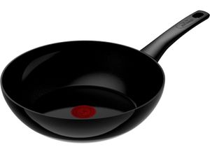 3168430354500 - Wok TEFAL C43519 Renew On Black Pfannen Gr Ø 28 cm + Höhe 8 cm schwarz Woks umweltfreundlich recycelt Thermo-Signal Ø 28 cm Induktion