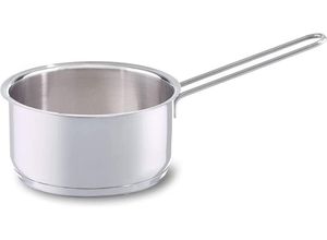 4009209238494 - Kasserolle FISSLER häppchen Stielkasserolle Ø 12 cm 05 Liter Töpfe Gr 05 l + Ø 12 cm silberfarben Induktions-geeignet