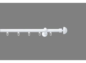 4015161080712 - Innenlaufschiene Redondo Gardinenstangen Gr L 120 cm Ø 20 mm 1 läufig weiß Gardinenschienen Gardinenstangen