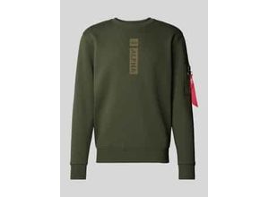 4059146734269 - Sweatshirt mit Label-Print