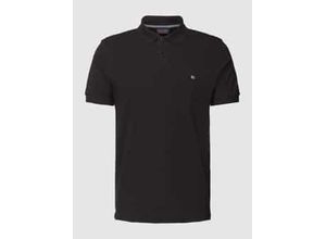 4067557736758 - Slim Fit Poloshirt im unifarbenen Design