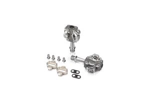 4032191963211 - Fahrradpedale System-Pedal MTB PD-S15 bunt (grau silberfarben) FahrradpedaleB49mm H25mm L80mm B49mm H25mm L80mm