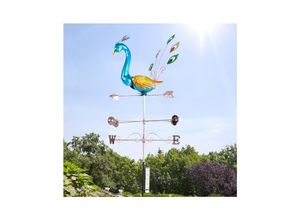 4260346886560 - aktivshop Wetterfahne Pfau