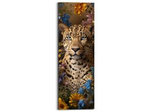 8714597653922 - Bild PANTHER FLOWERS (BHT 30x90x2 cm)