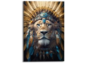 8714597653939 - Bild ORNAMENT LION (BHT 60x90x2 cm)