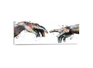 8714597623529 - Deco-Panel REINDERS Graffity Hände Bilder Gr B H T 90 cm x 30 cm x 2 cm bunt Kunstdrucke