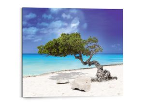 8714597625912 - Deco-Panel REINDERS Tropische Insel Bilder Gr B H T 50 cm x 40 cm x 2 cm blau Kunstdrucke