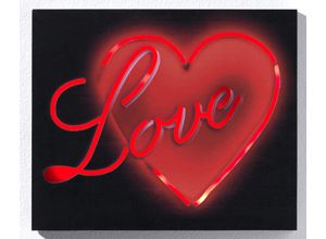 4041103827916 - Bild LED LOVE (BHT 48x40x4 cm) casa NOVA